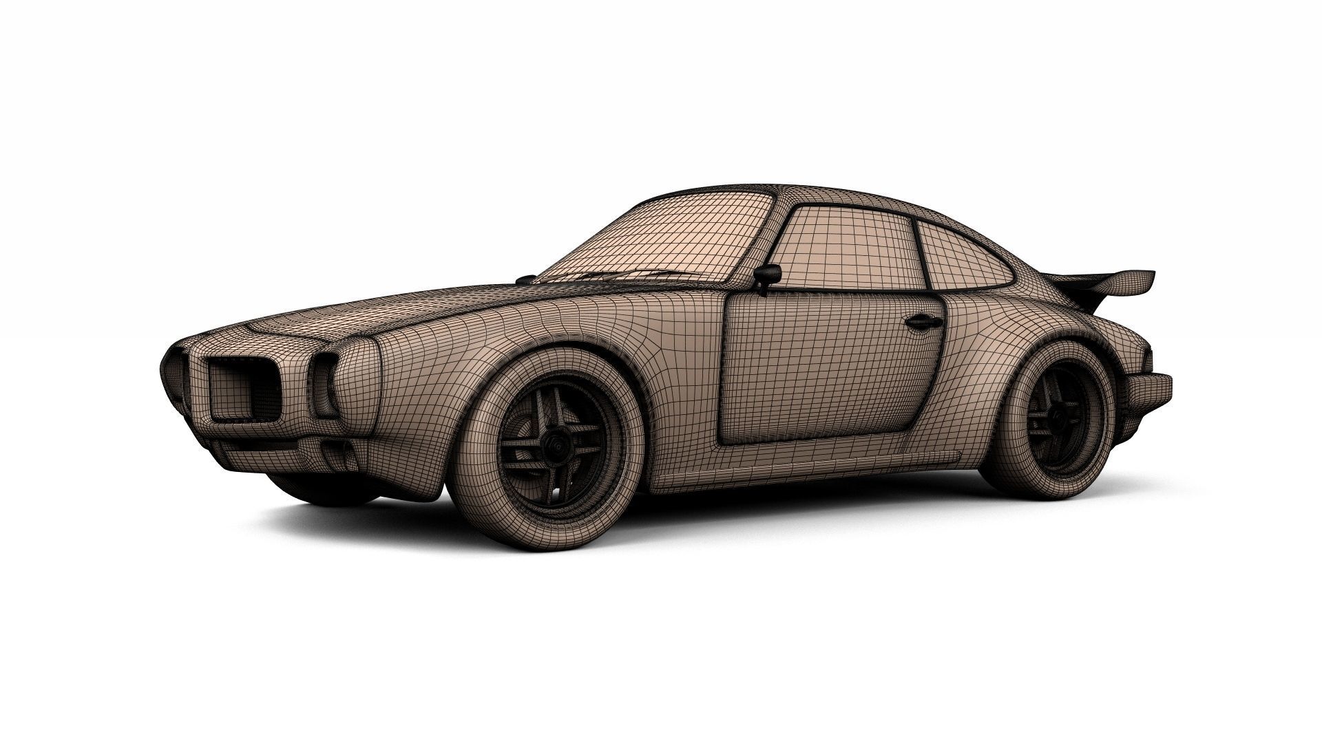 Porschentiac 911 Firebird 3D model | CGTrader