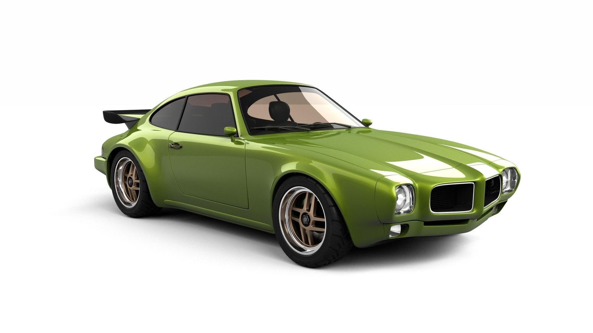 Porschentiac 911 Firebird 3D model | CGTrader