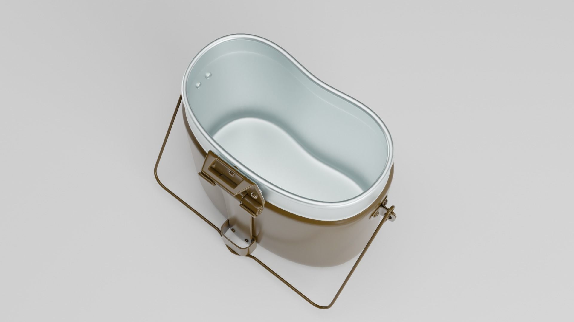 Army Billy Can 3D model | CGTrader