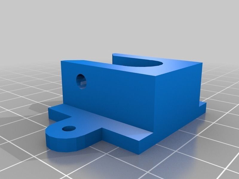Parametric Closet Rod Bracket free 3D model 3D printable | CGTrader