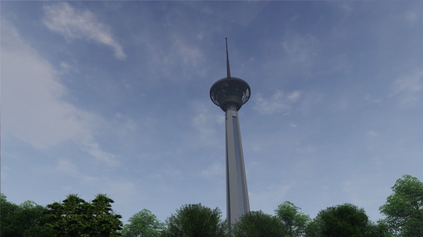 Milad tower 3D model | CGTrader