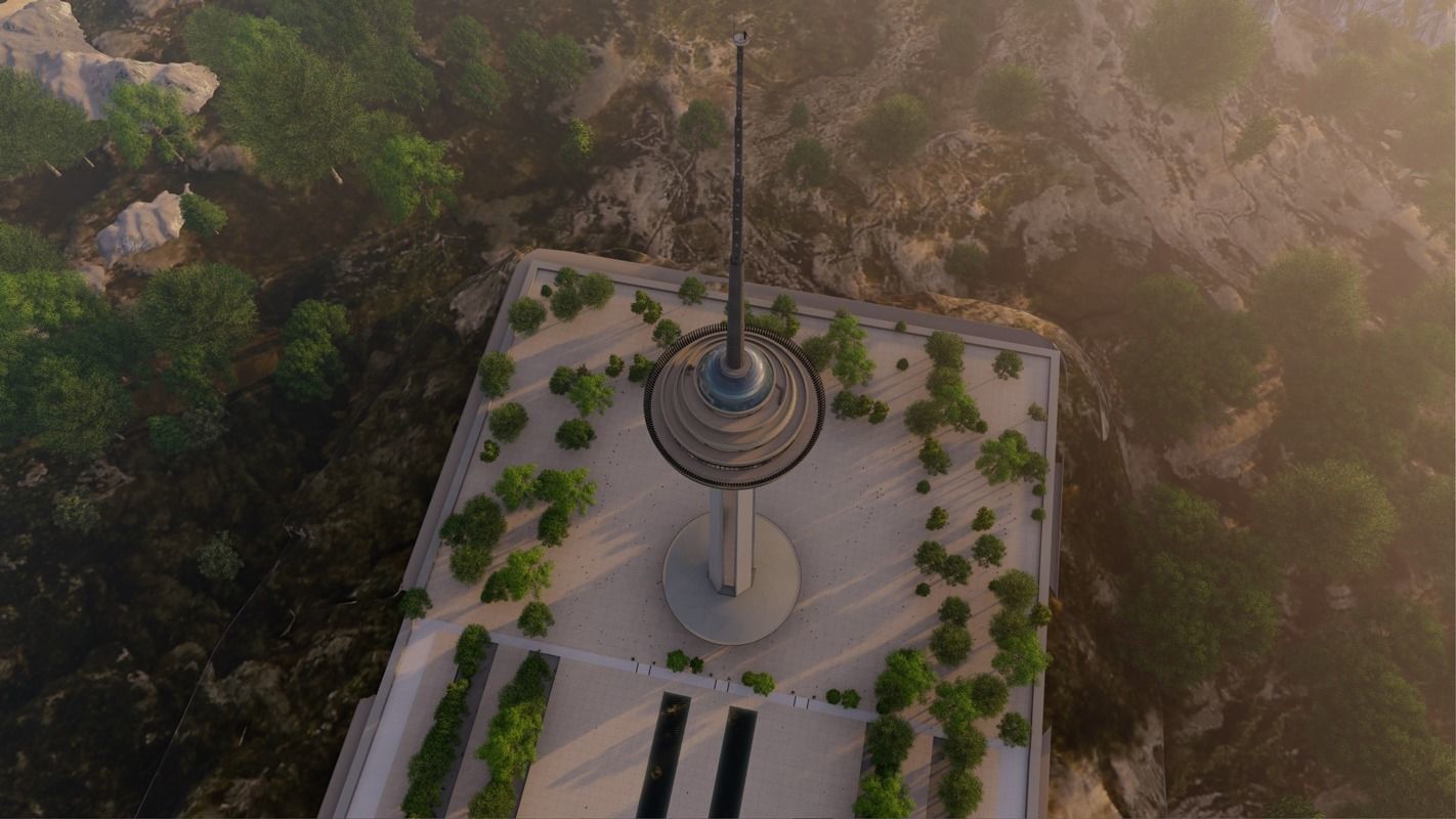 Milad tower 3D model | CGTrader