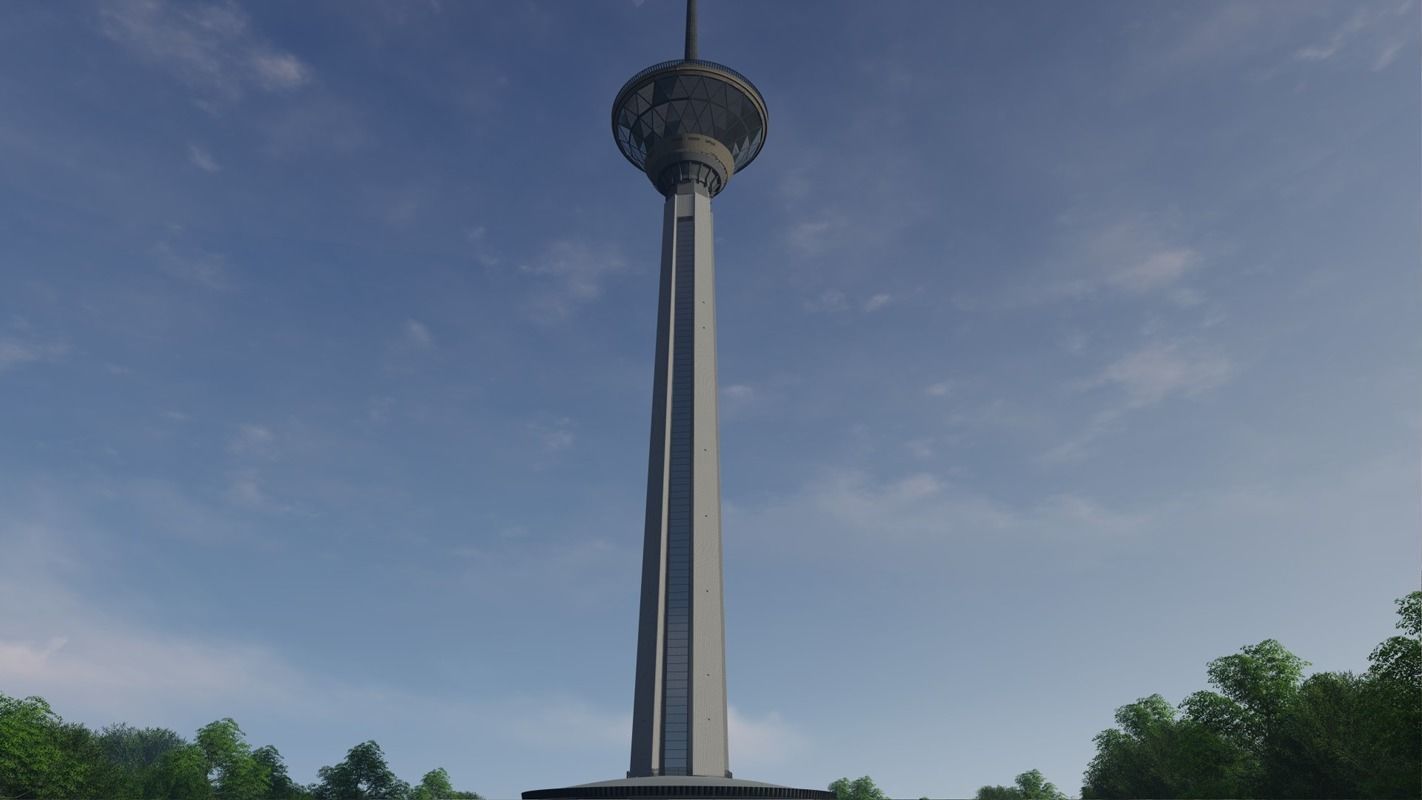 Milad tower 3D model | CGTrader