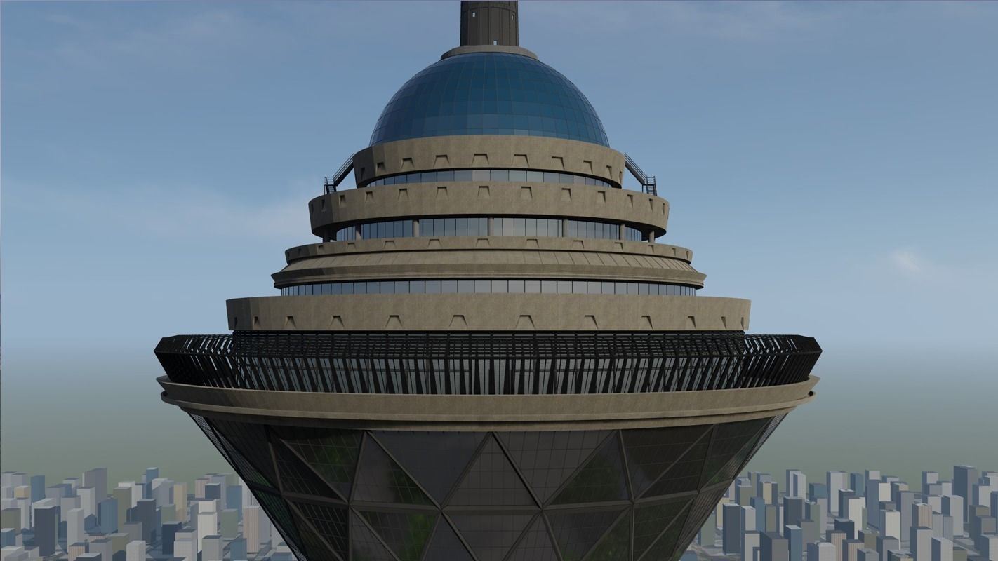 Milad tower 3D model | CGTrader