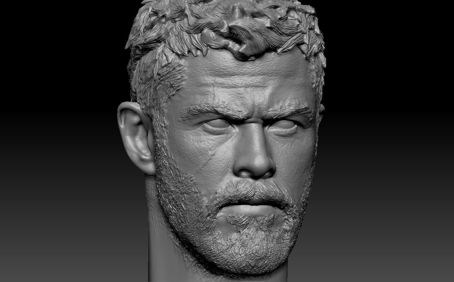 Thor head 3D model 3D printable | CGTrader