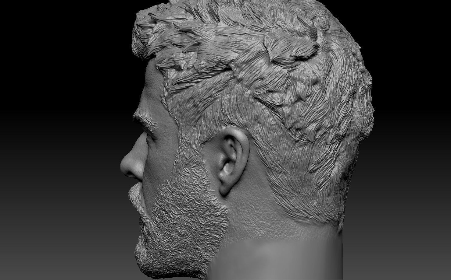 Thor head 3D model 3D printable | CGTrader