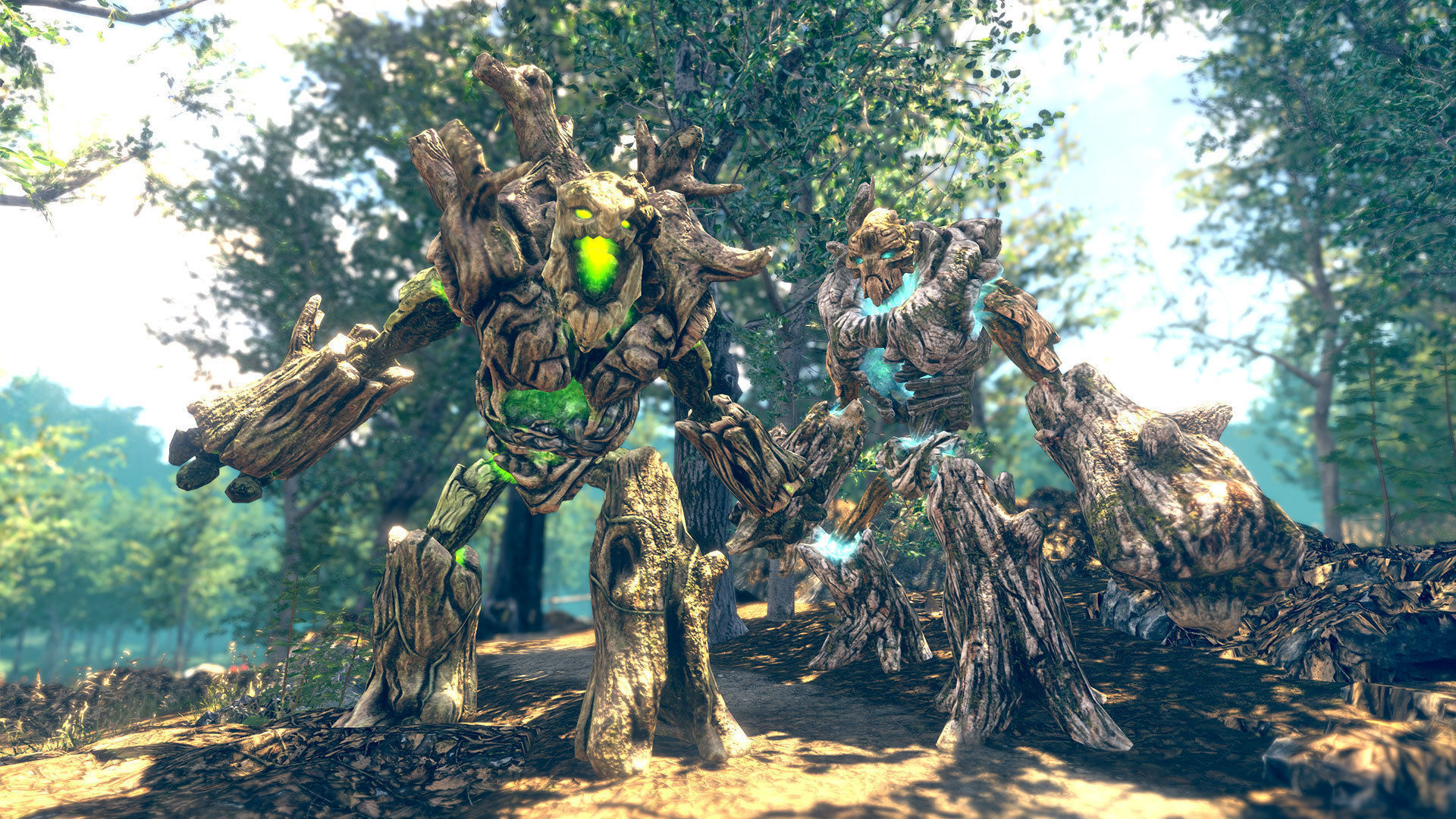 3D model Forest Golems VR / AR / low-poly rigged animated | CGTrader