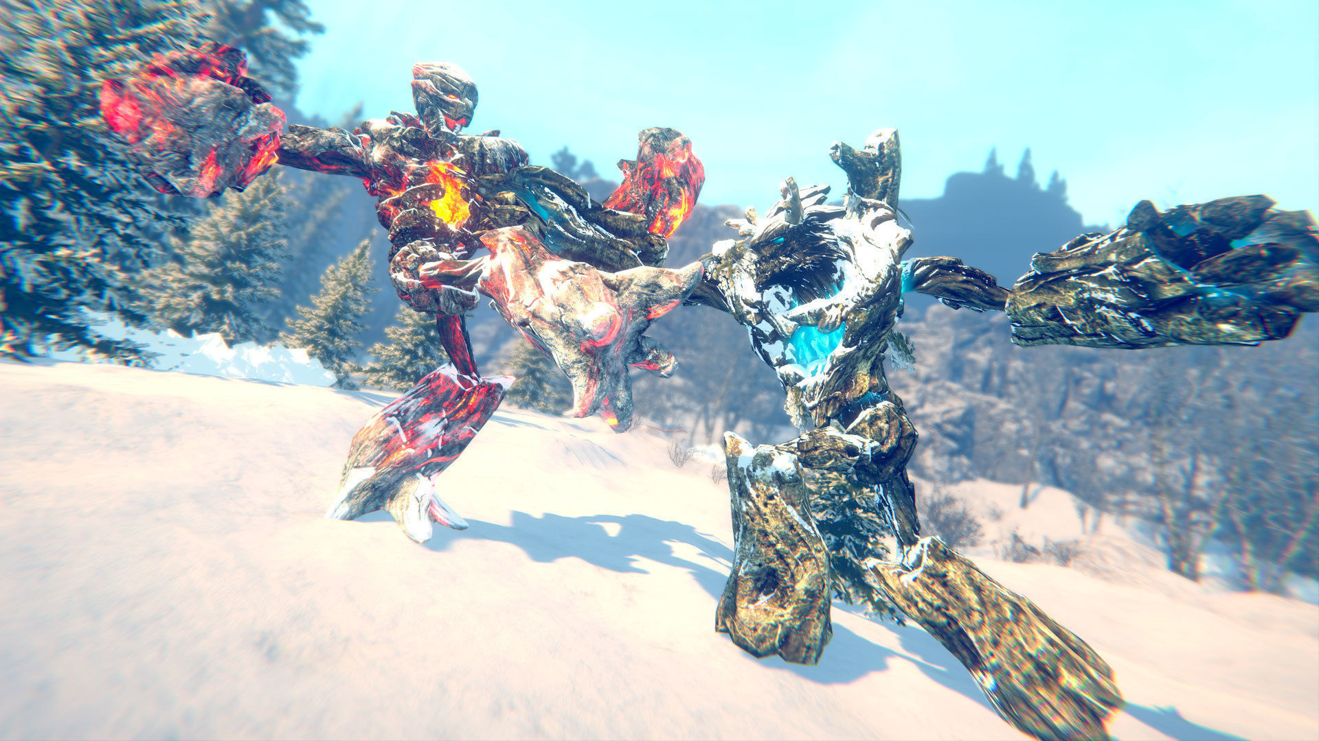 3D model Forest Golems VR / AR / low-poly rigged animated | CGTrader