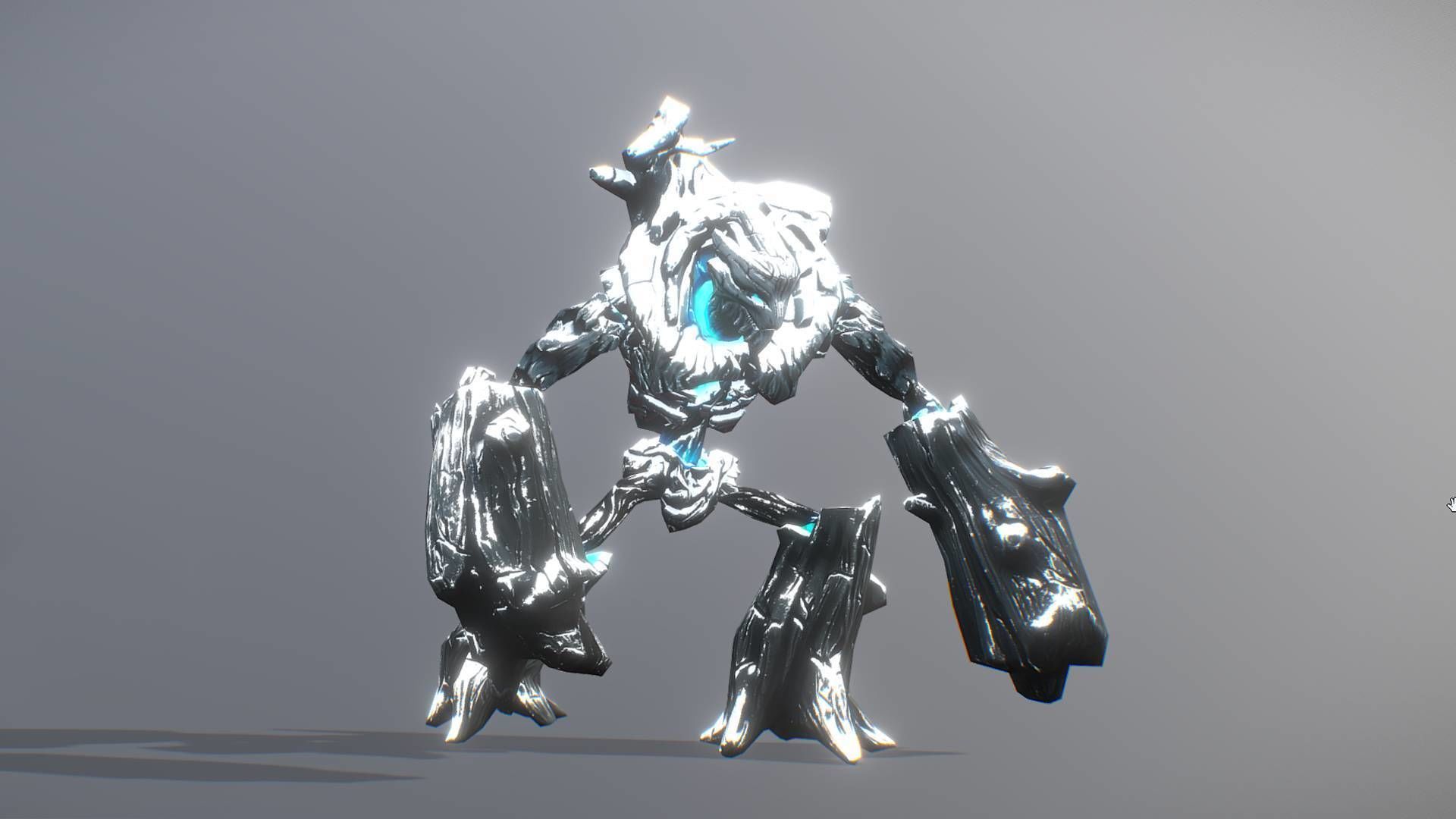 3D model Forest Golems VR / AR / low-poly rigged animated | CGTrader