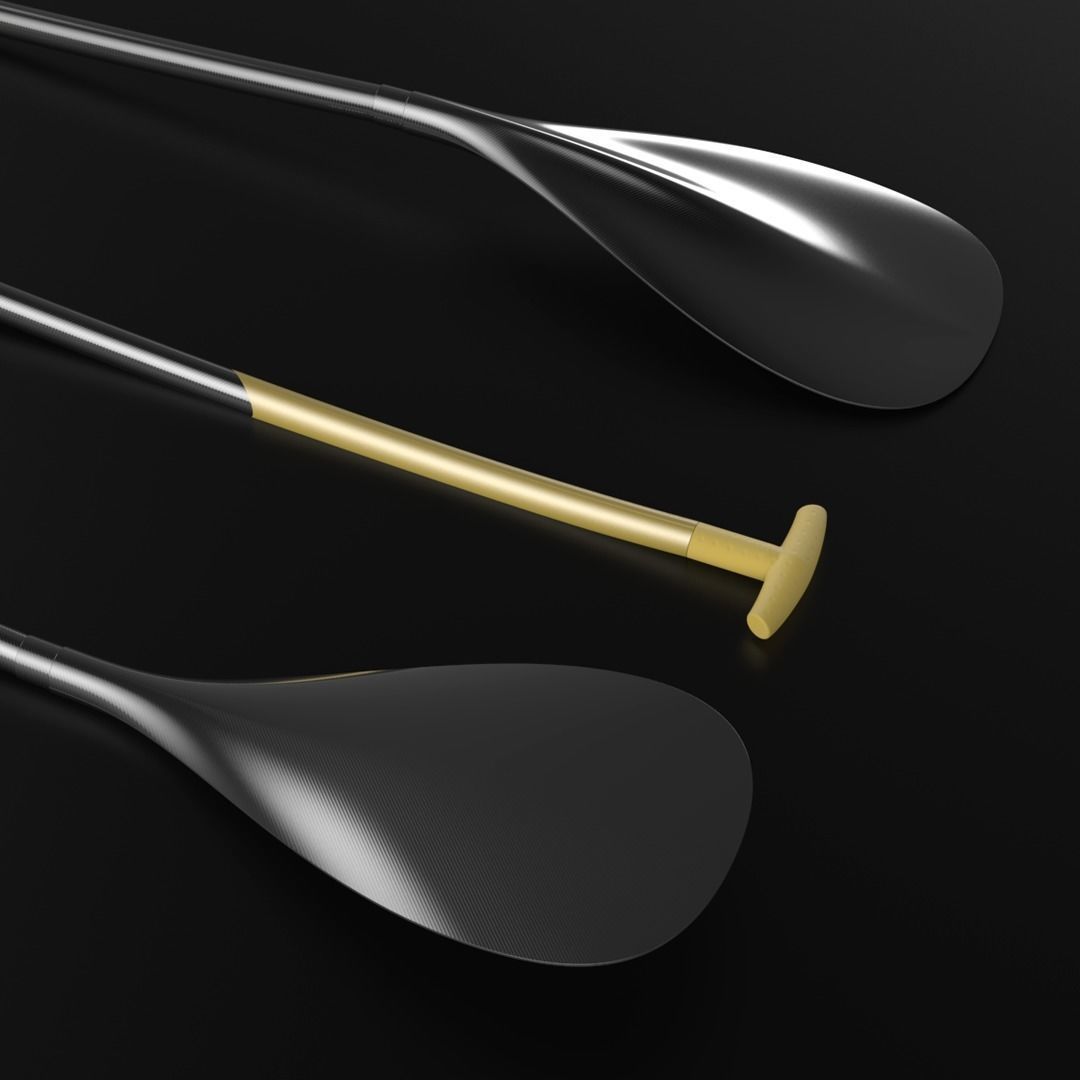 Canoe Paddle free 3D model | CGTrader