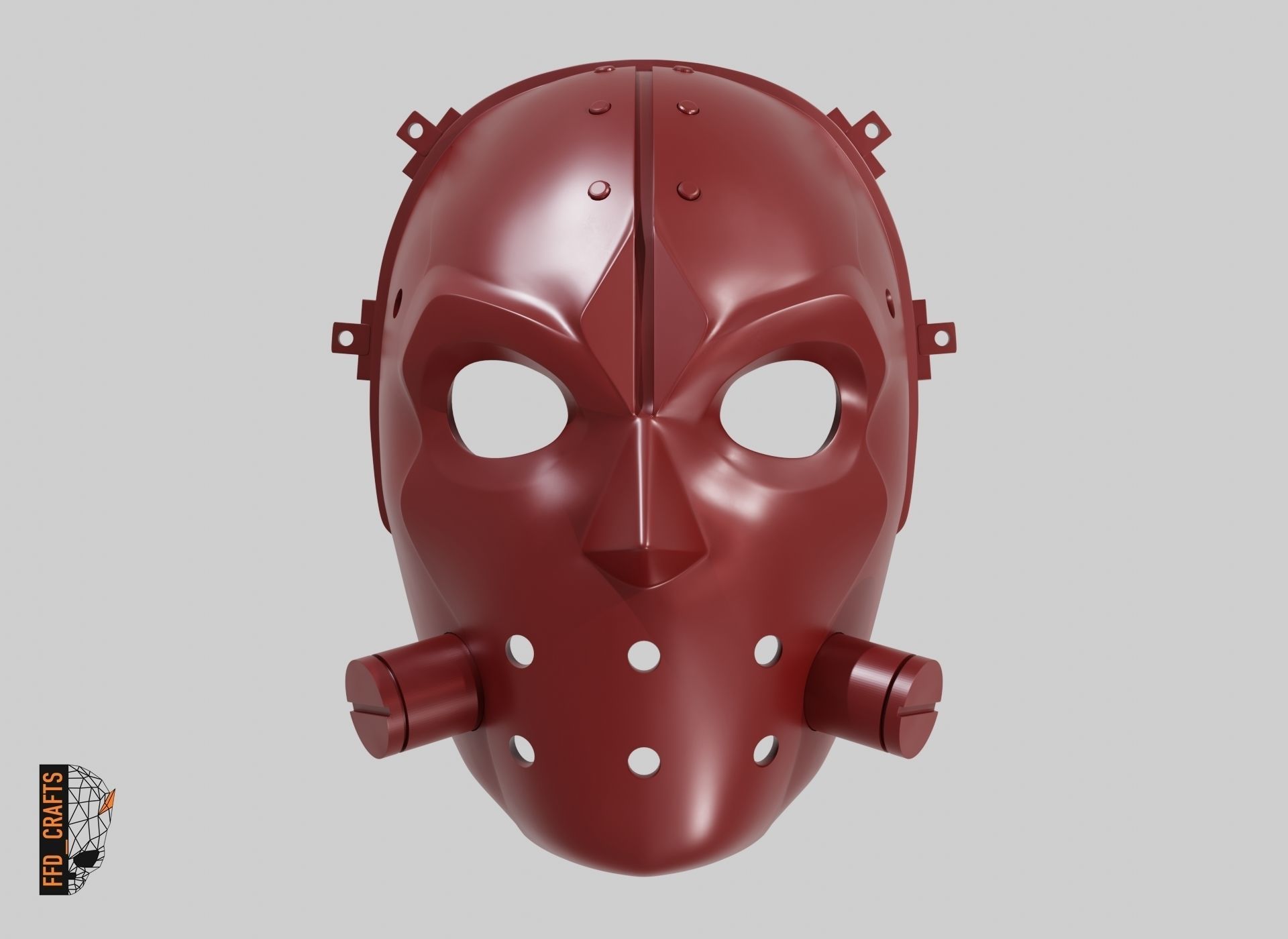 Nikaido mask from anime Dorohedoro 3D model 3D printable | CGTrader