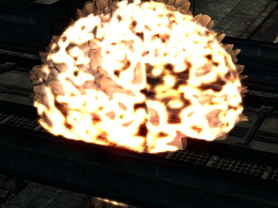 3D model Detailed Explosion effect VR / AR / low-poly | CGTrader