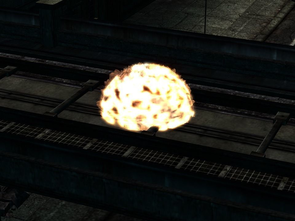 3D model Detailed Explosion effect VR / AR / low-poly | CGTrader