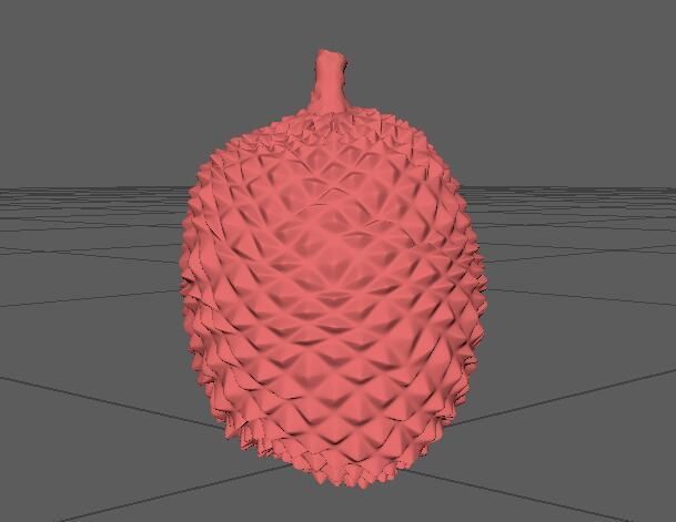 lychee fruit 3D model 3D printable | CGTrader