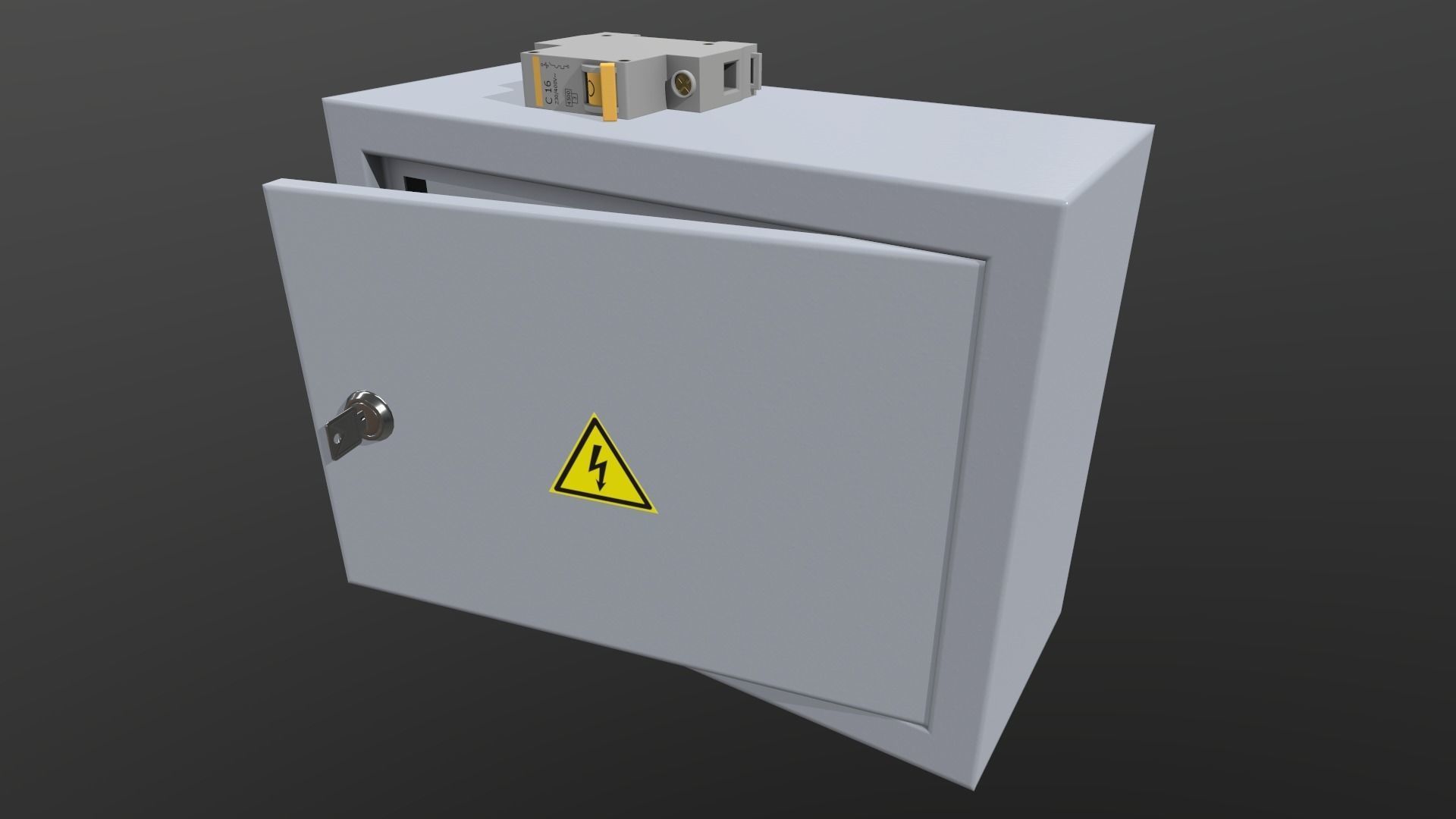 3D model Game Ready Electrical Fuse Box VR / AR / low-poly | CGTrader