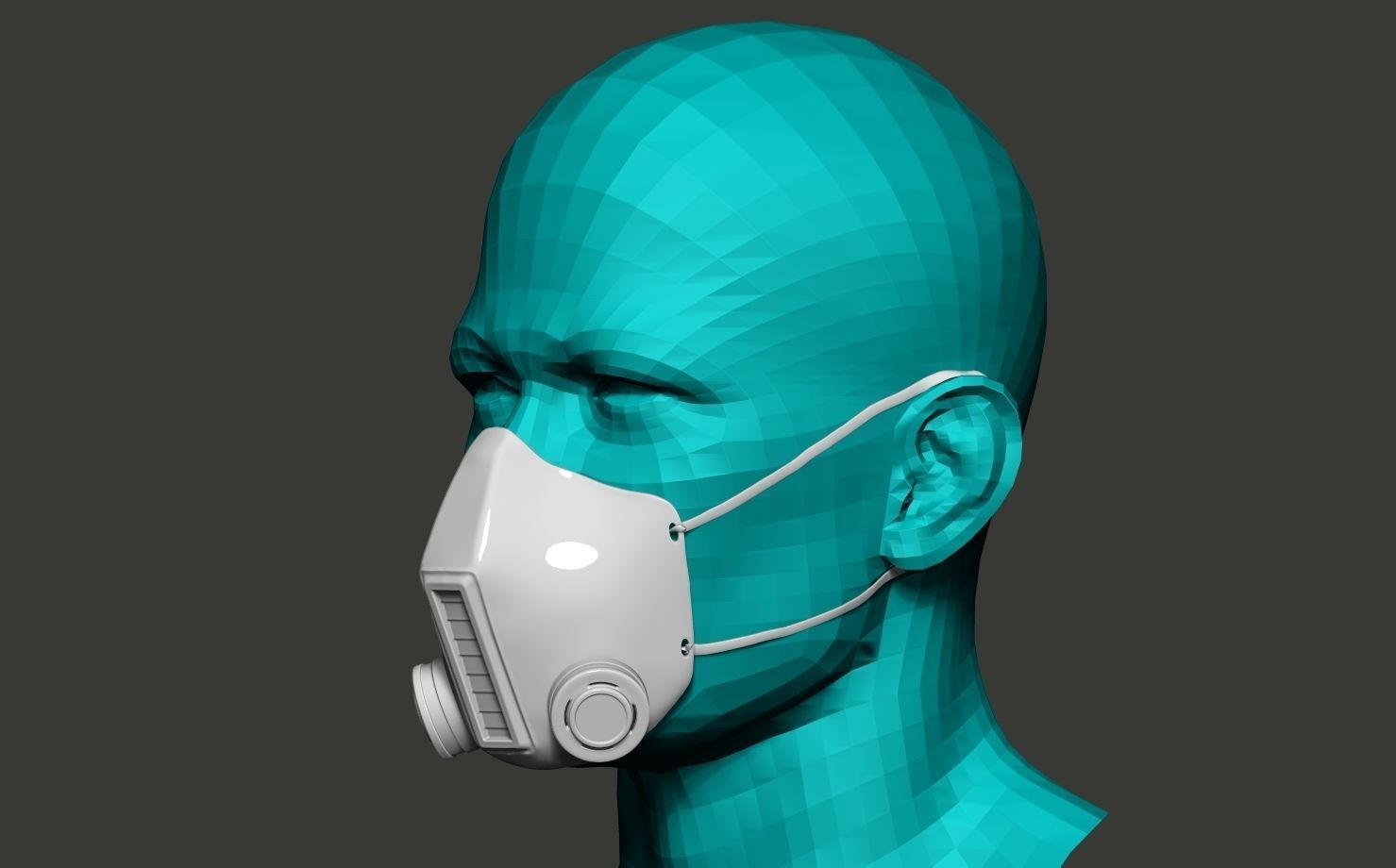 Mask 3D Printing free 3D model 3D printable | CGTrader