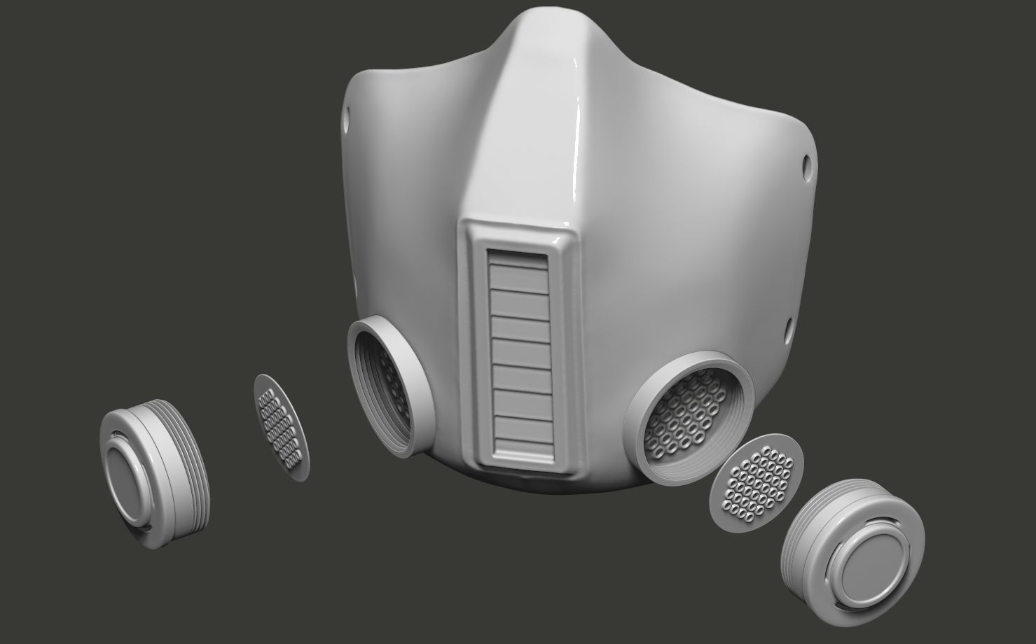 Mask 3D Printing free 3D model 3D printable | CGTrader