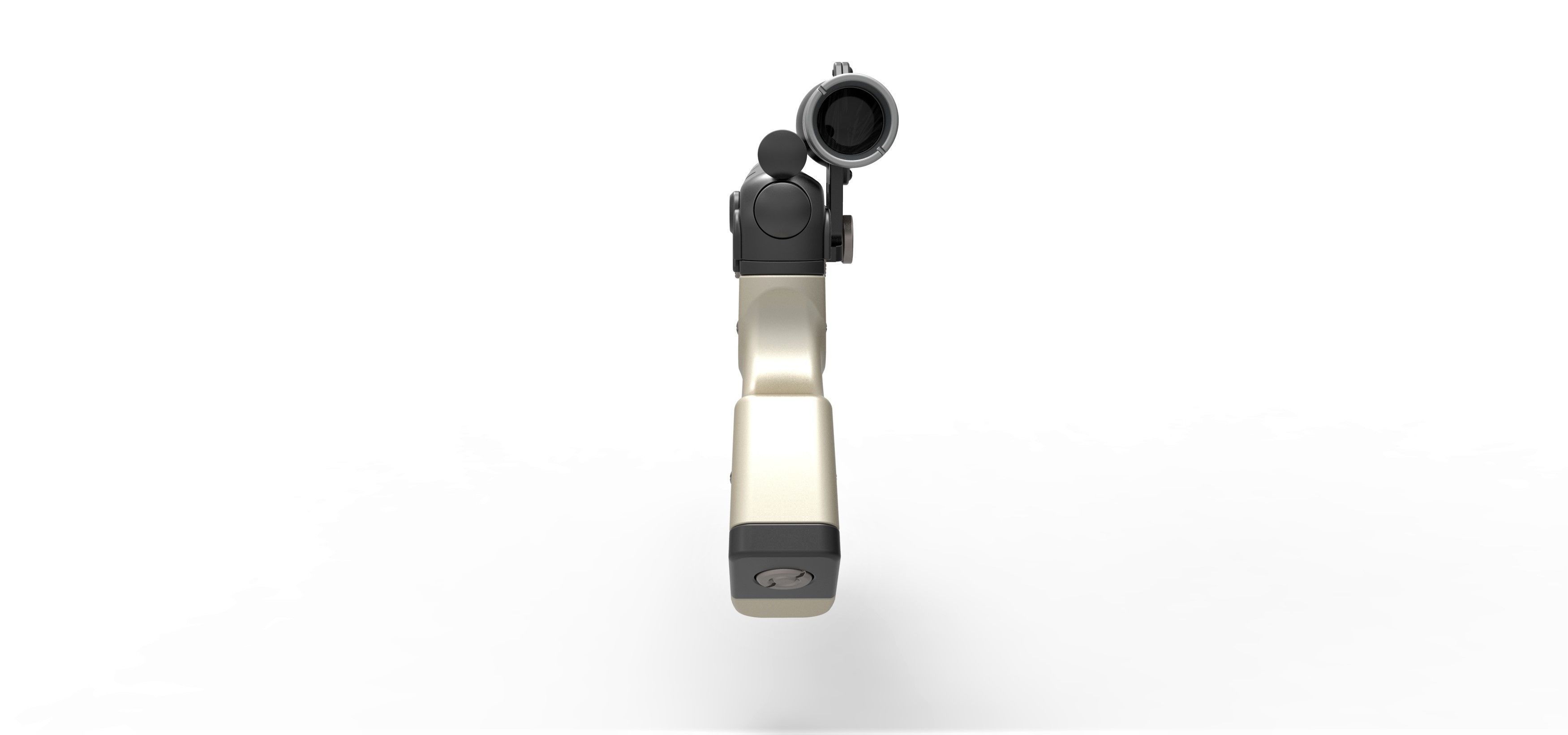 Blaster pistol Night Sniper X-8 from Star Wars 3D model | CGTrader