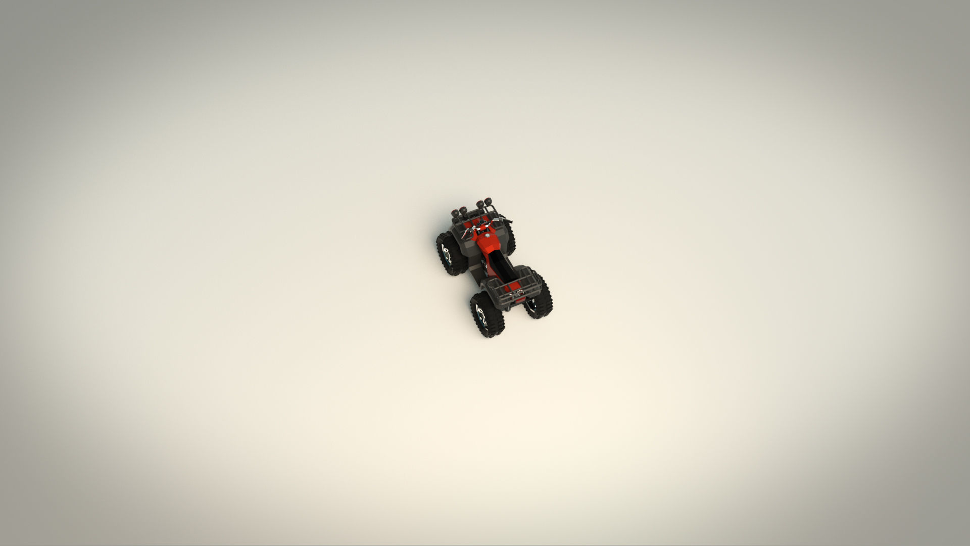 3D model Low Poly ATV 01 VR / AR / low-poly | CGTrader