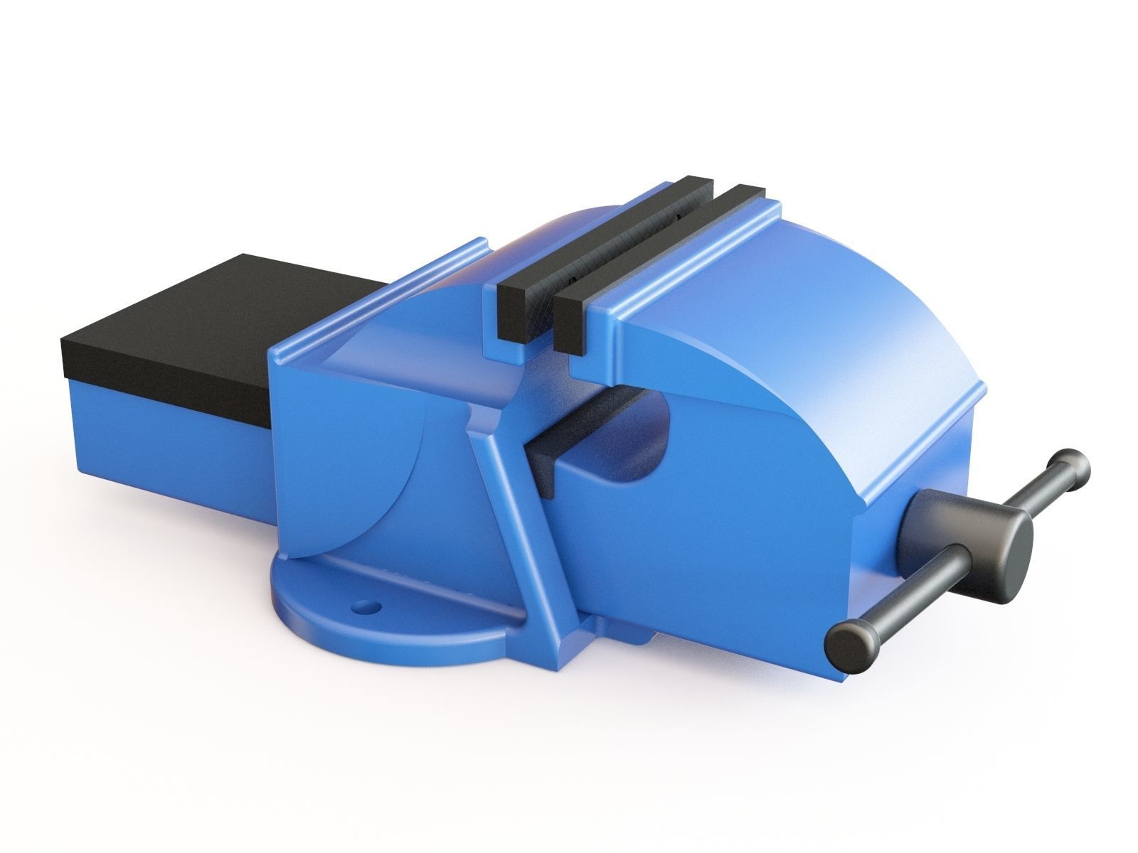 Bench vice 13 3D model | CGTrader