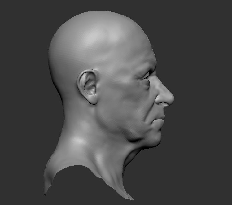 Ian Mcshane 3D model | CGTrader