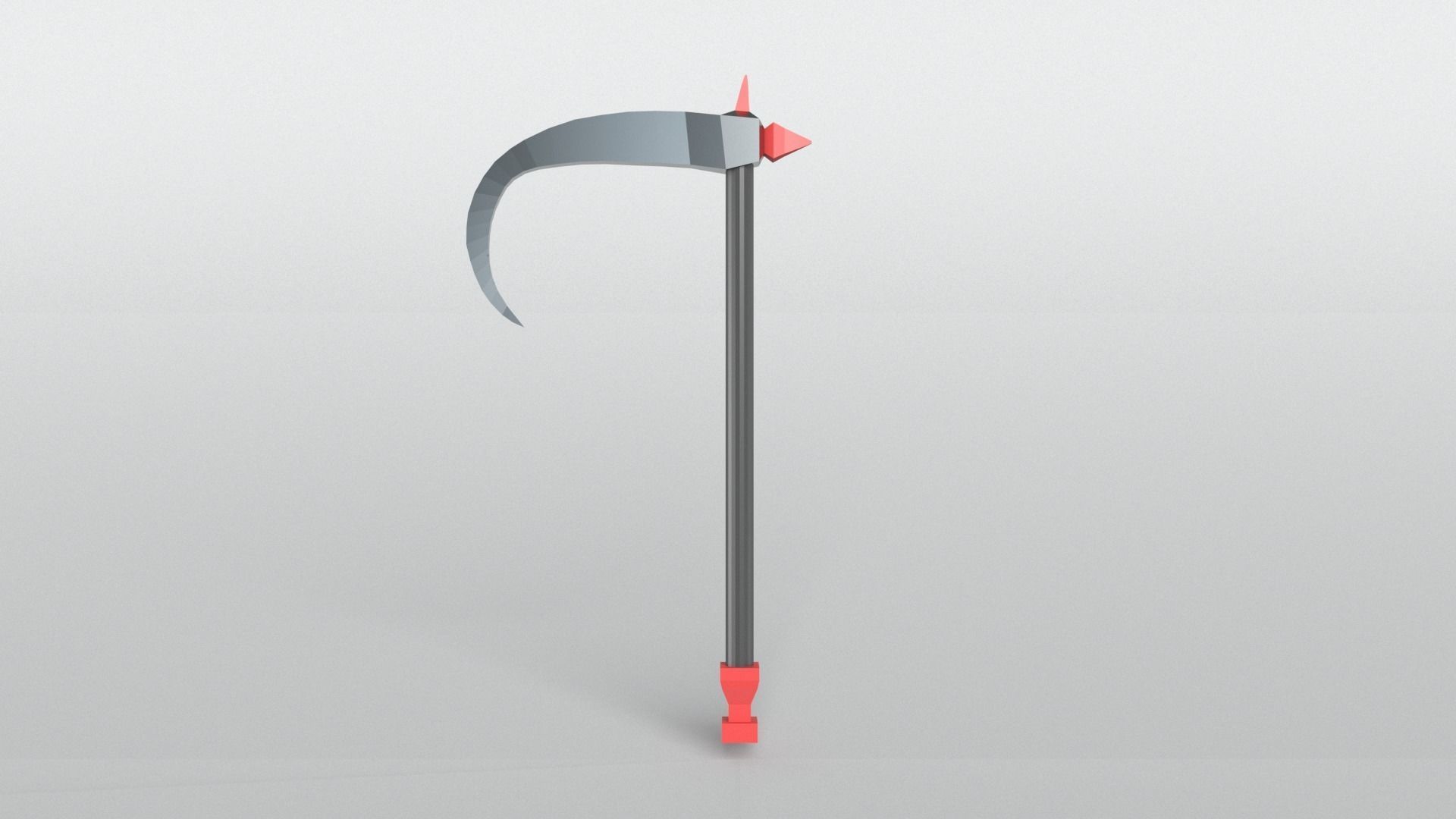 Lowpoly Sickle 001 free VR / AR / low-poly 3D model | CGTrader