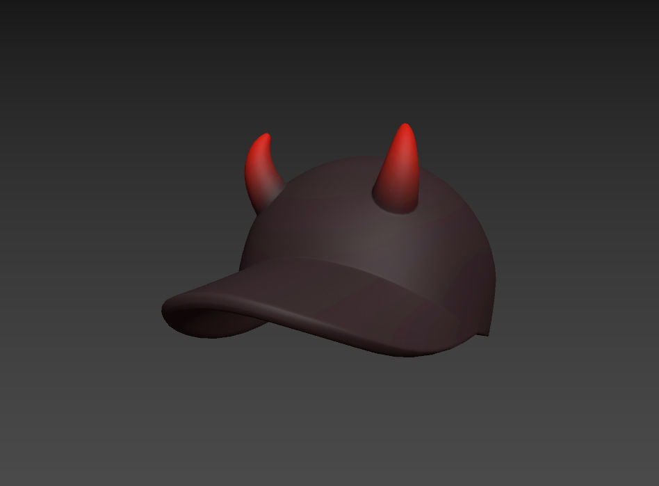 Devil Cap 3D model | CGTrader