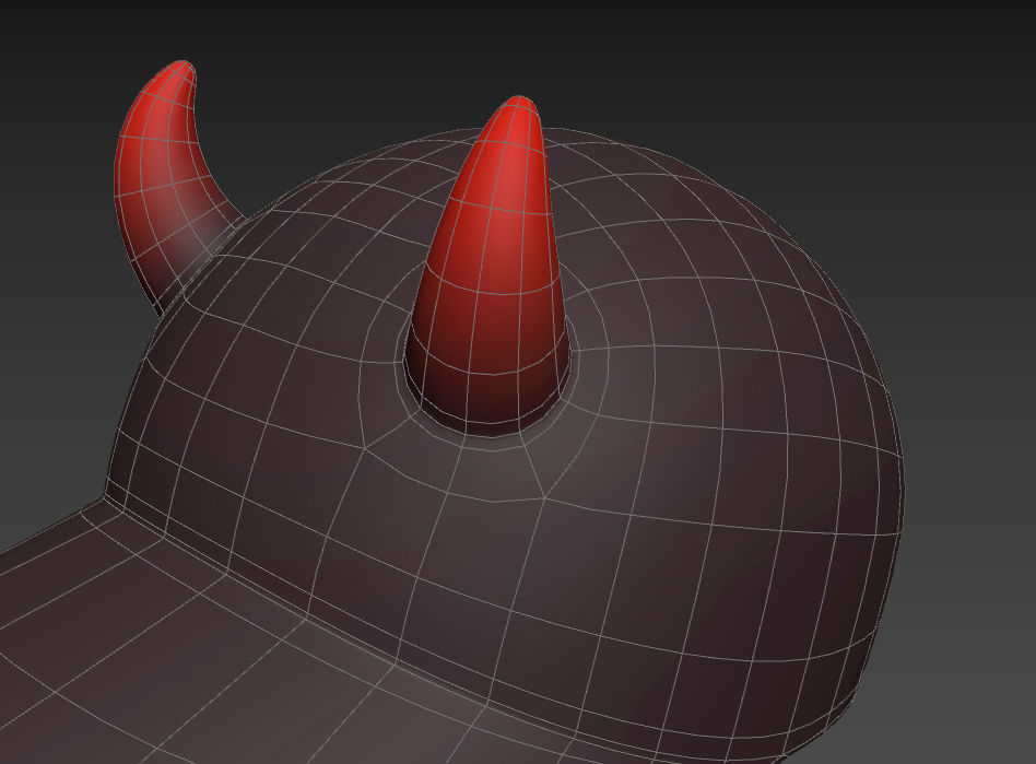 Devil Cap 3D model | CGTrader