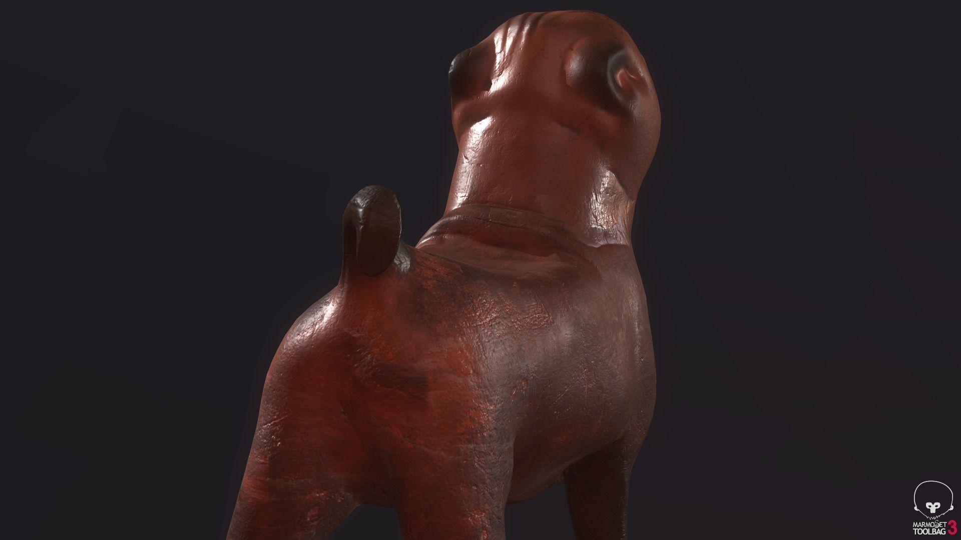 Clay Dog free 3D model | CGTrader