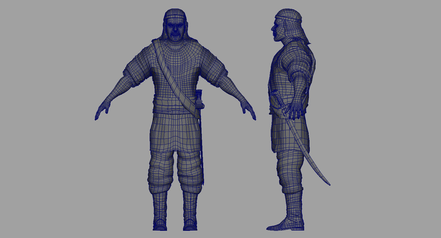 islamic arabian muslim soilder 3d model 3D model | CGTrader