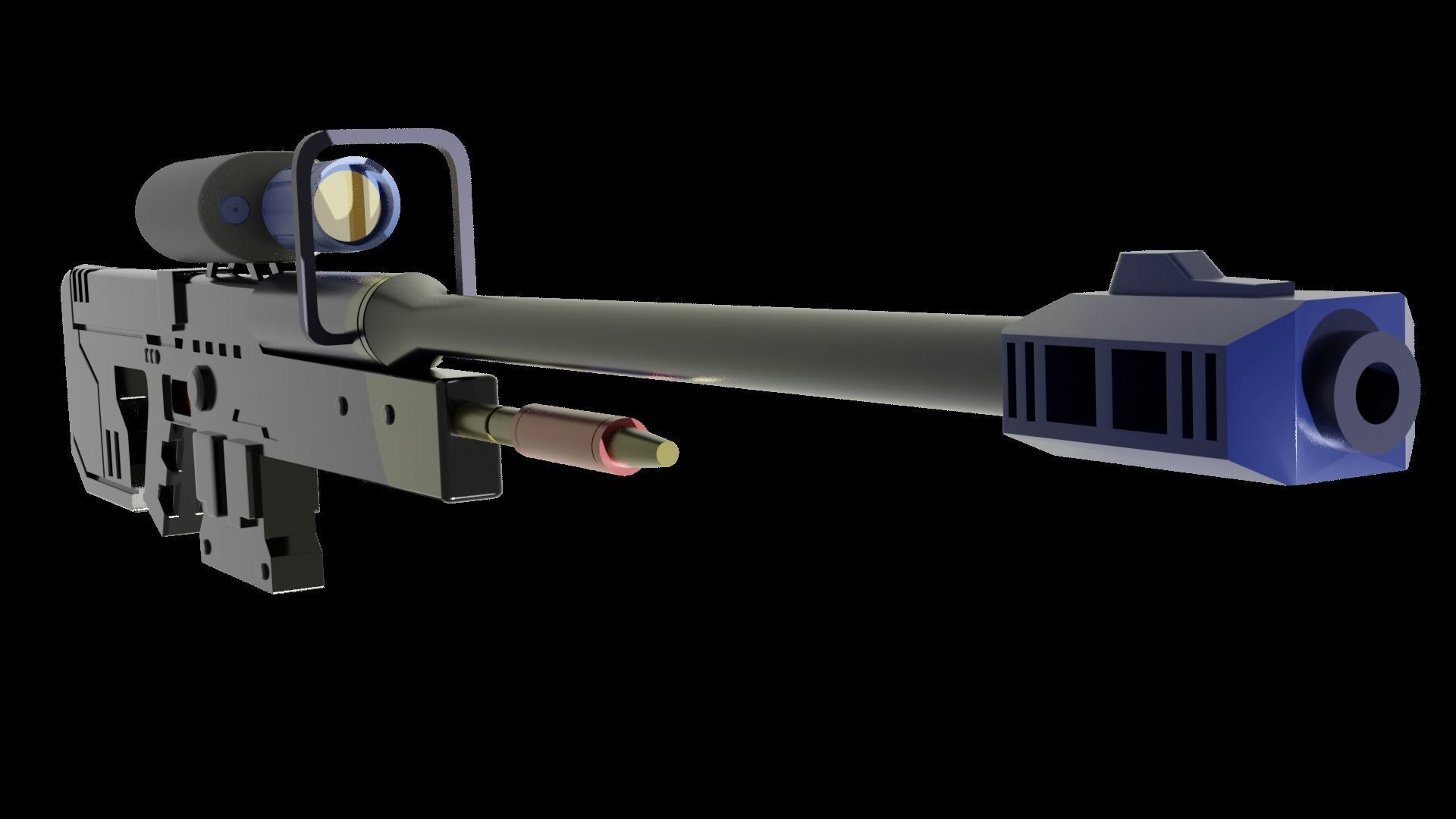 Free Rifle free VR / AR / low-poly 3D model | CGTrader