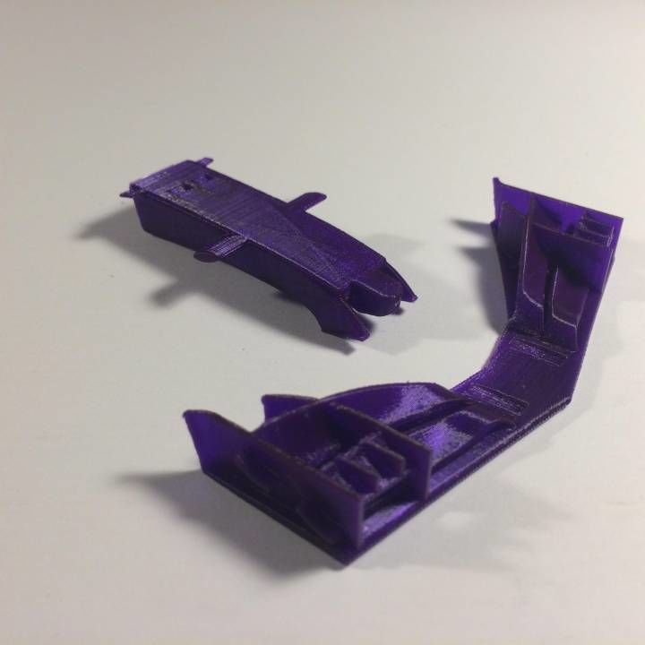 F1 2017 front wing free 3D model 3D printable | CGTrader