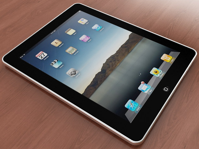 Apple iPad 3D model | CGTrader