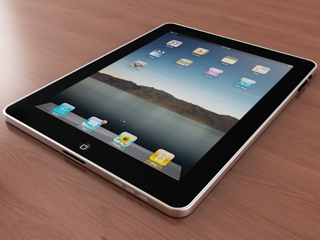 Apple iPad 3D model | CGTrader