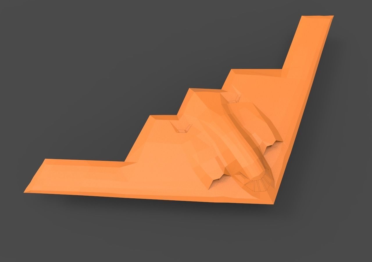 B-2 Spirit 3D model 3D printable | CGTrader