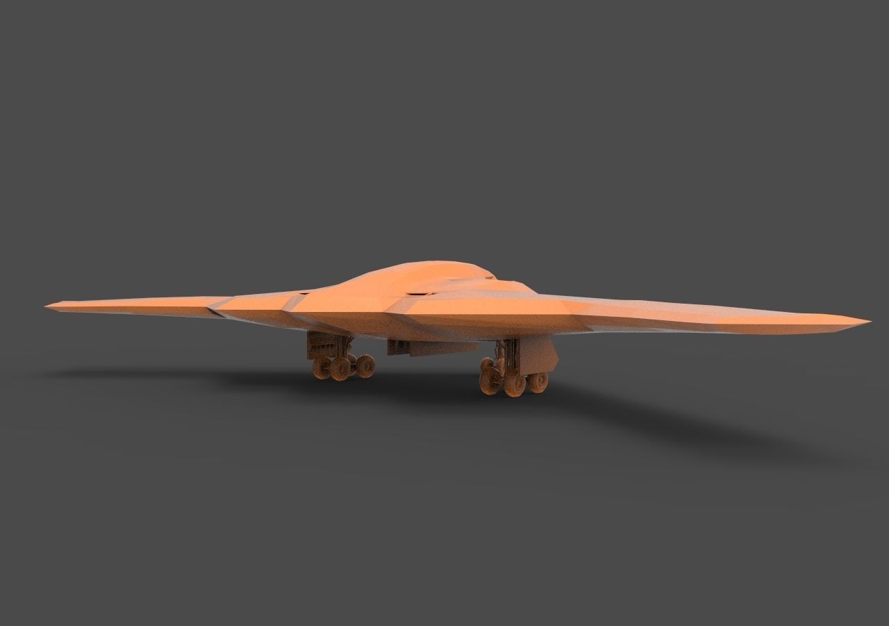 B-2 Spirit 3D model 3D printable | CGTrader