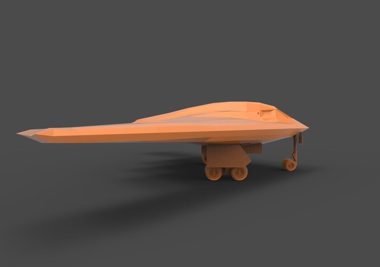 B-2 Spirit 3D model 3D printable | CGTrader