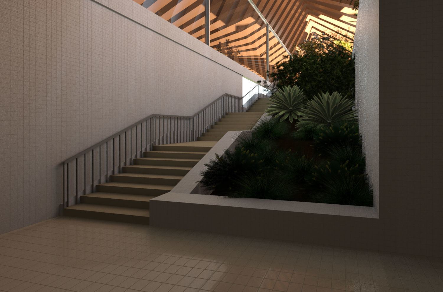 Revit Plants Exhibition 3D model | CGTrader