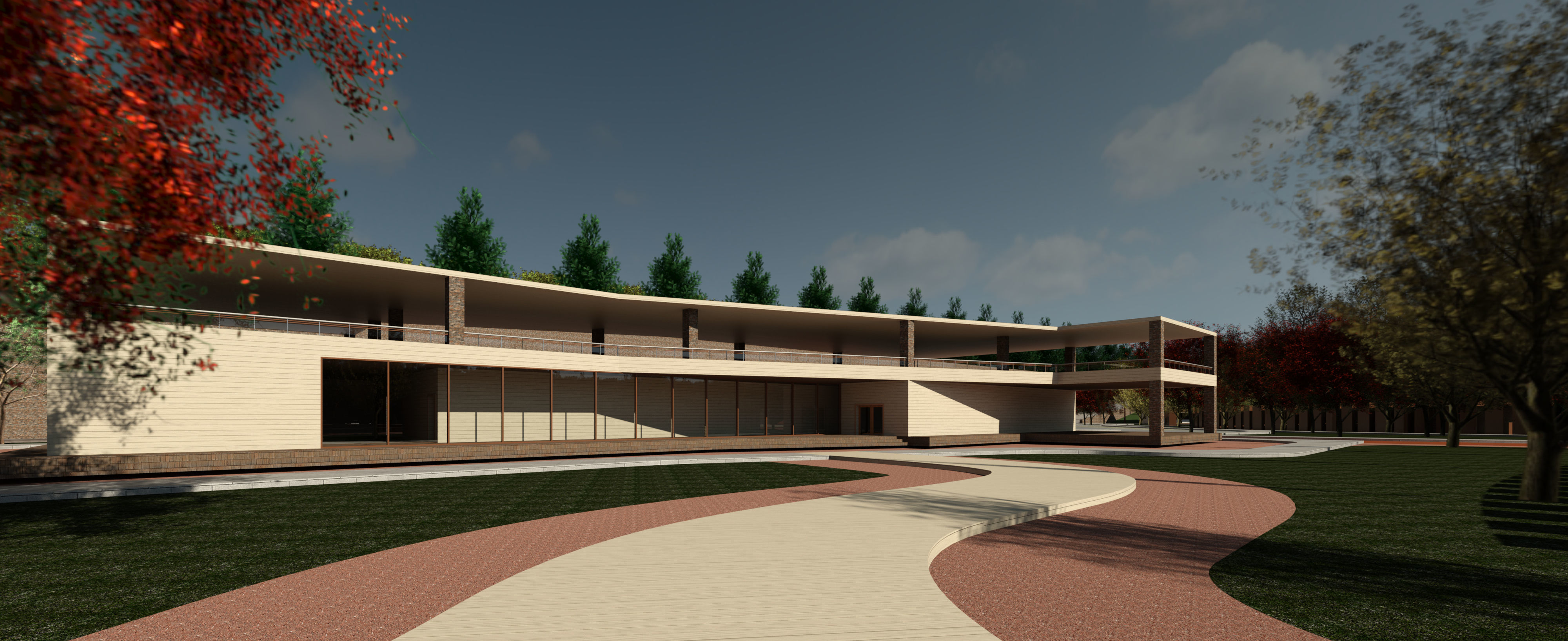 Revit Plants Exhibition 3D model | CGTrader