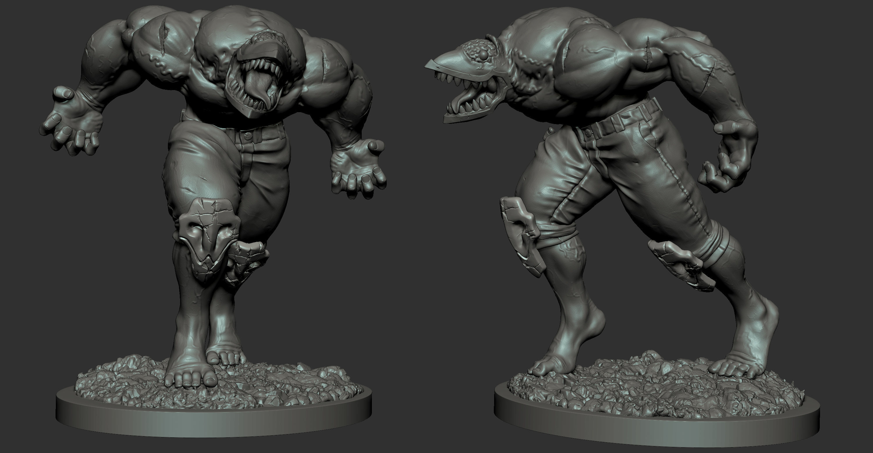 Nomu - Boku no Hero Academy - My Hero Academia 3D model 3D printable ...