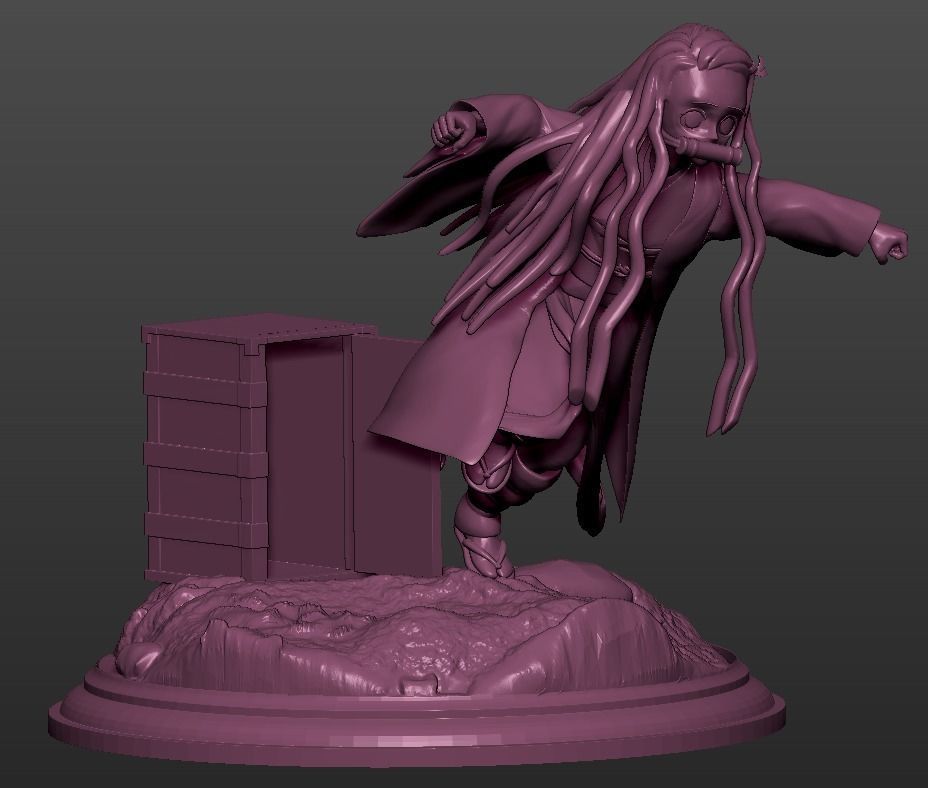 Nezuko Kamado 3D model 3D printable | CGTrader