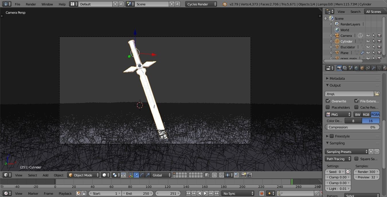 Sword Art Online Freezing Sword 3D model | CGTrader