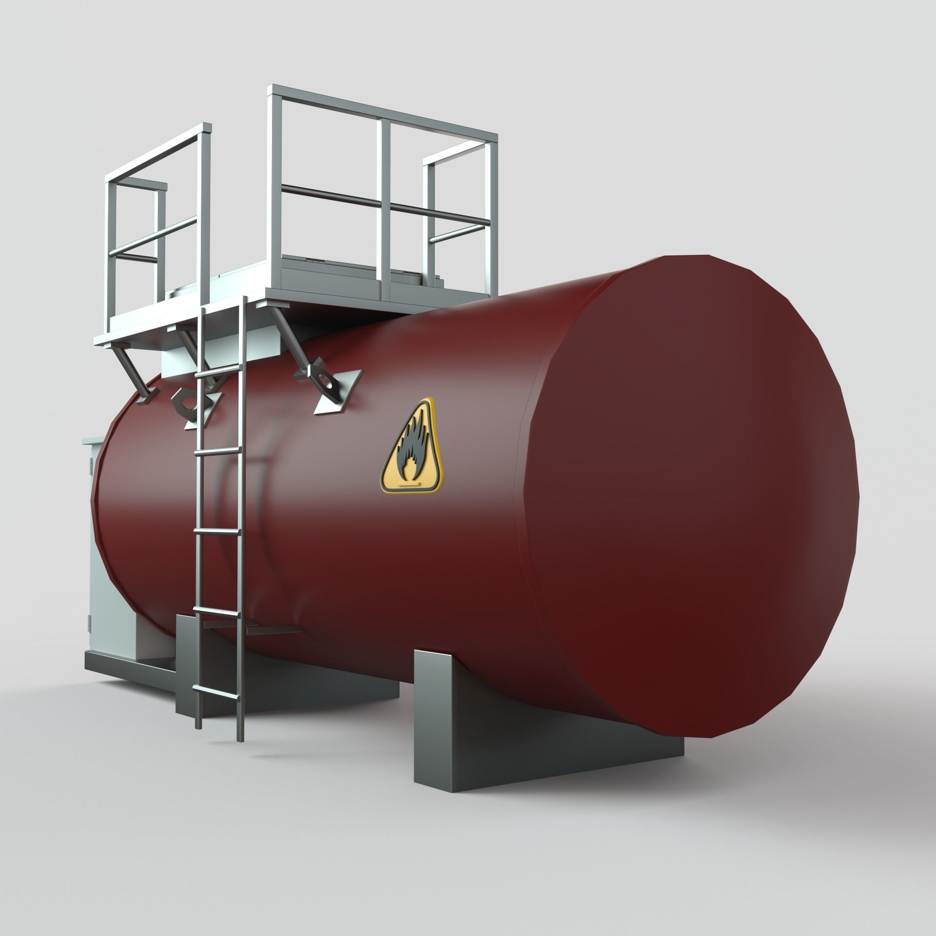Storage Tank 3D model | CGTrader