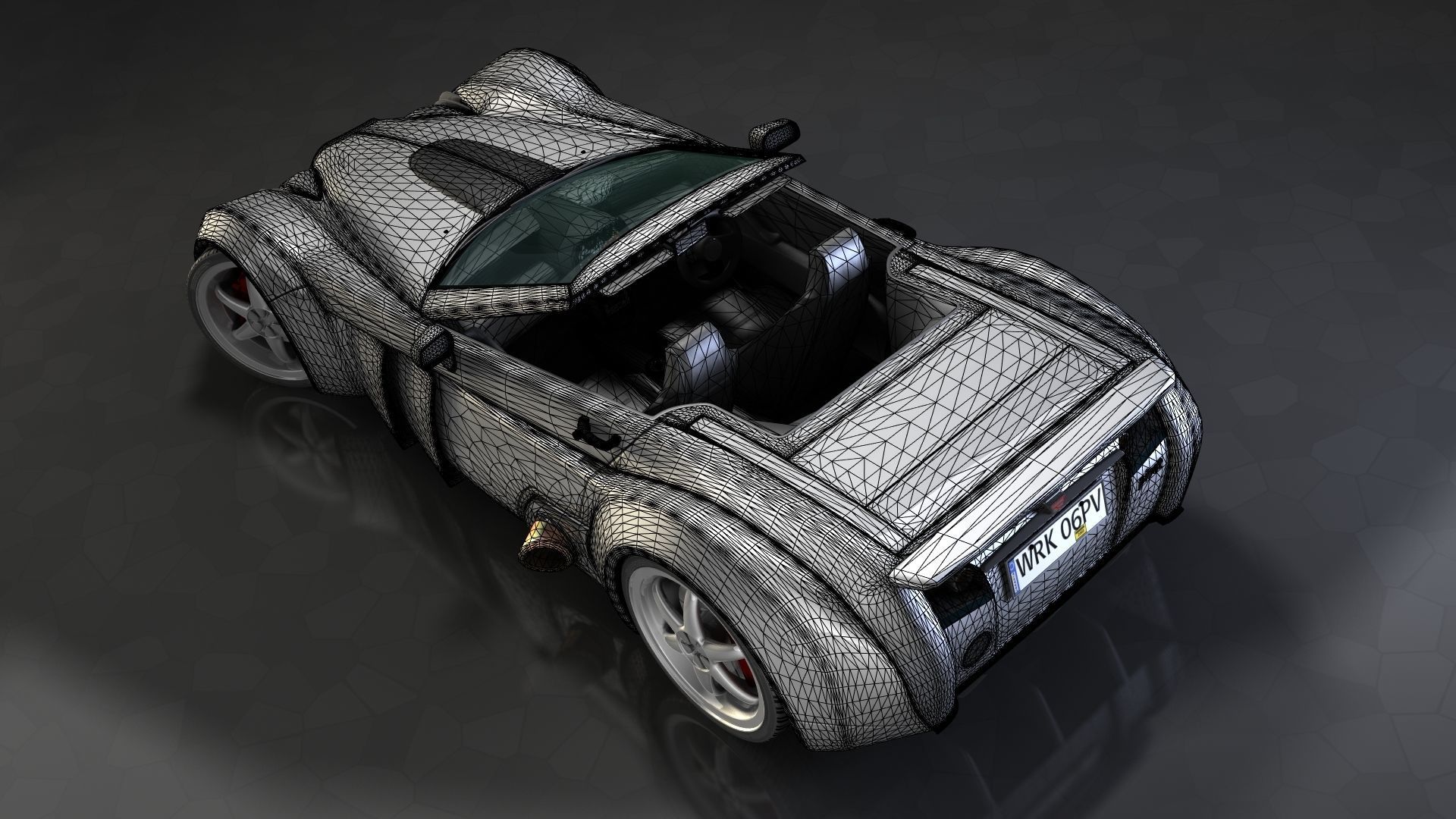 Pivot Roadster Concept 3D model | CGTrader