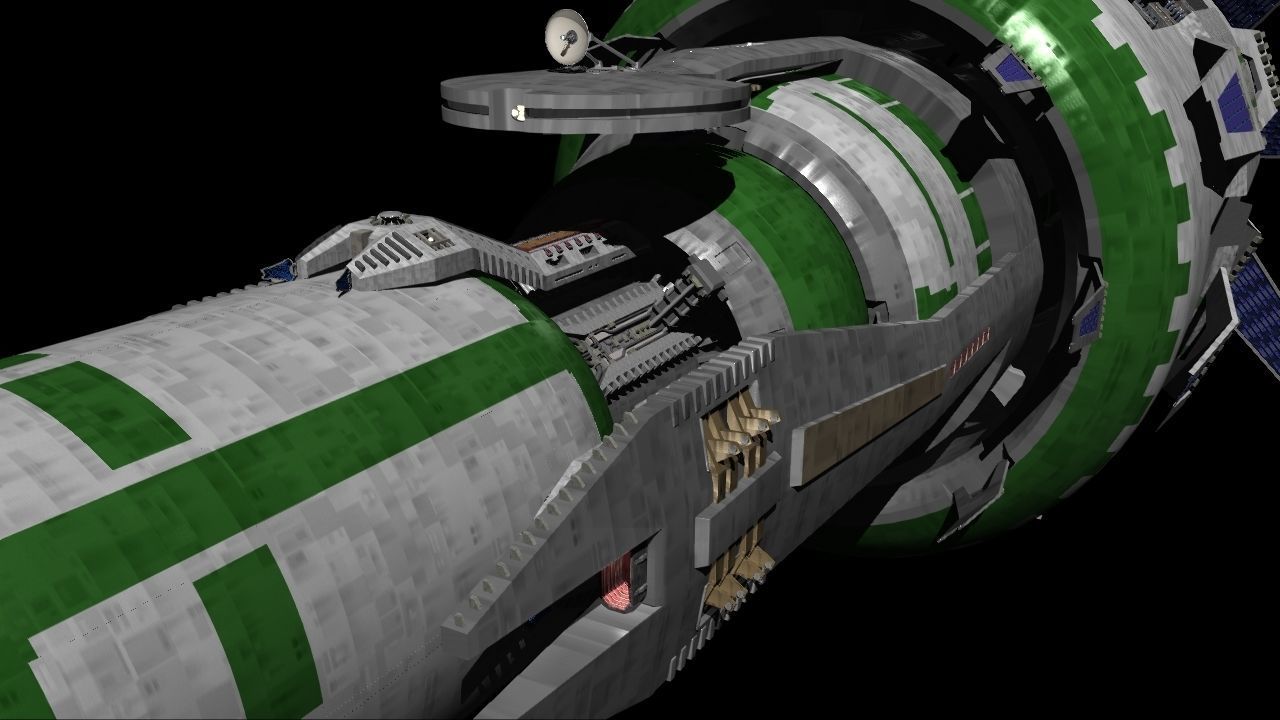 Earth Alliance Station Babylon 4 3D model | CGTrader