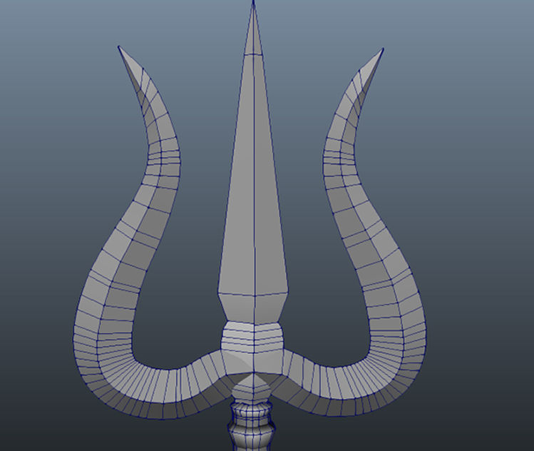 Trishul Trident 3D model | CGTrader