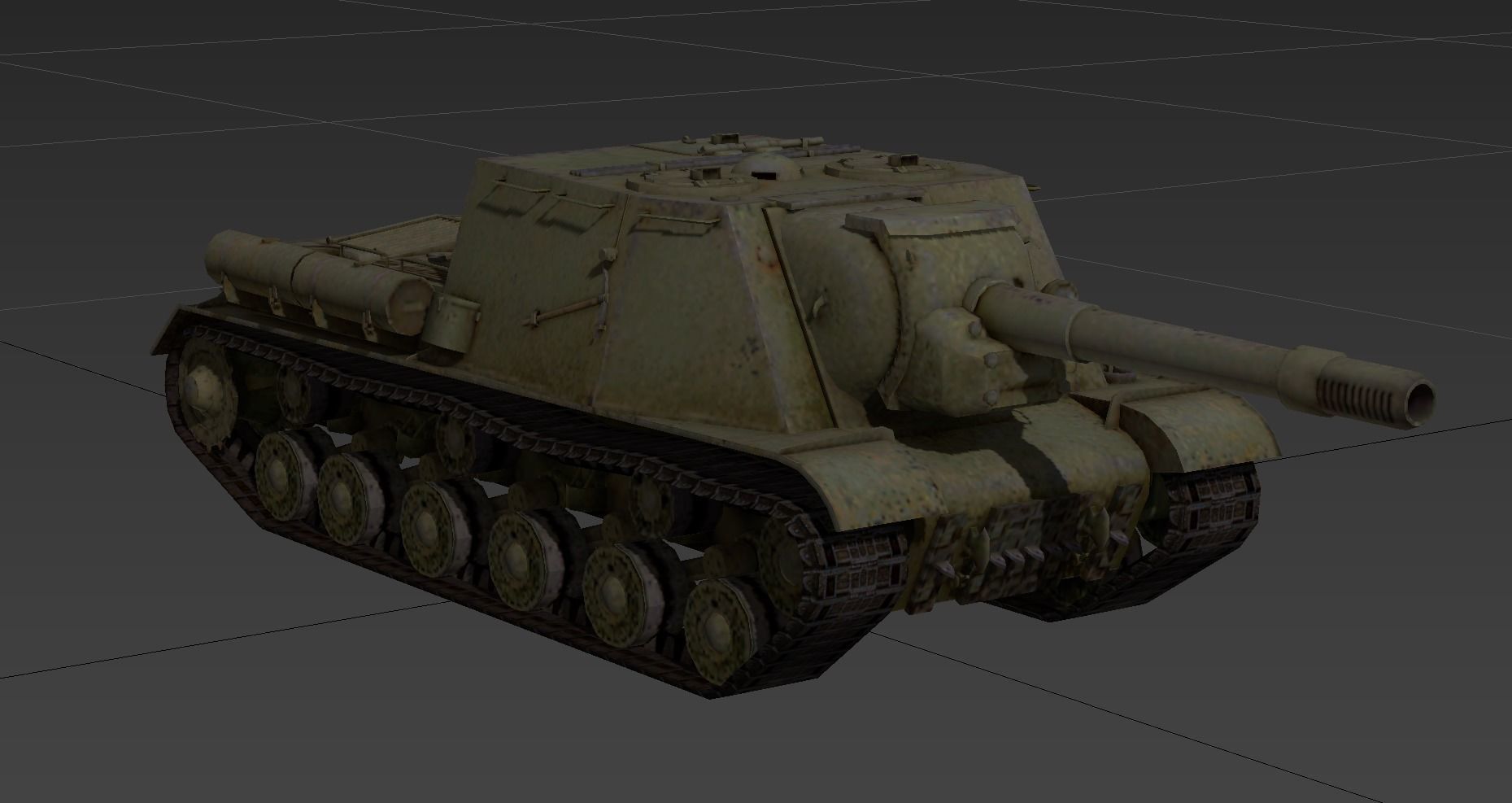 ISU-152 3D model | CGTrader