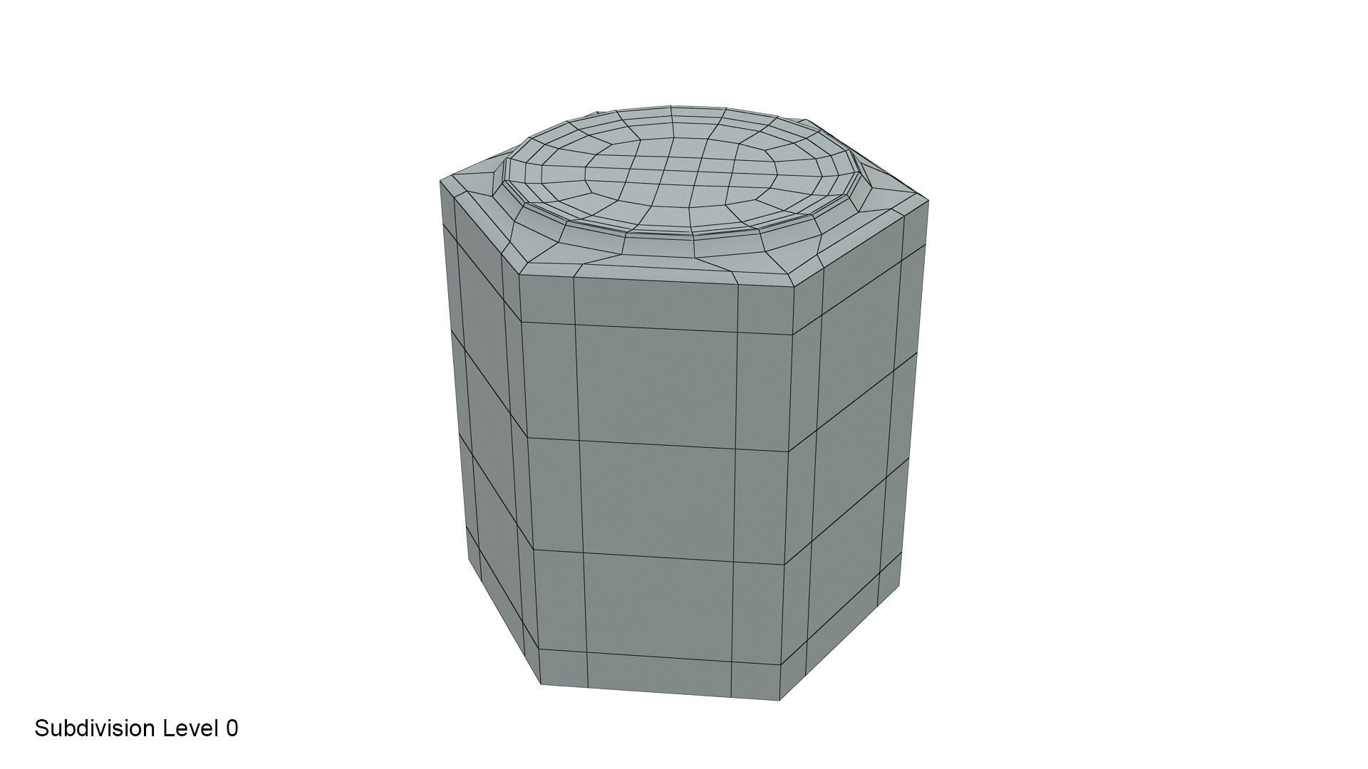 Honey in a glass hexagon jar 3D model | CGTrader