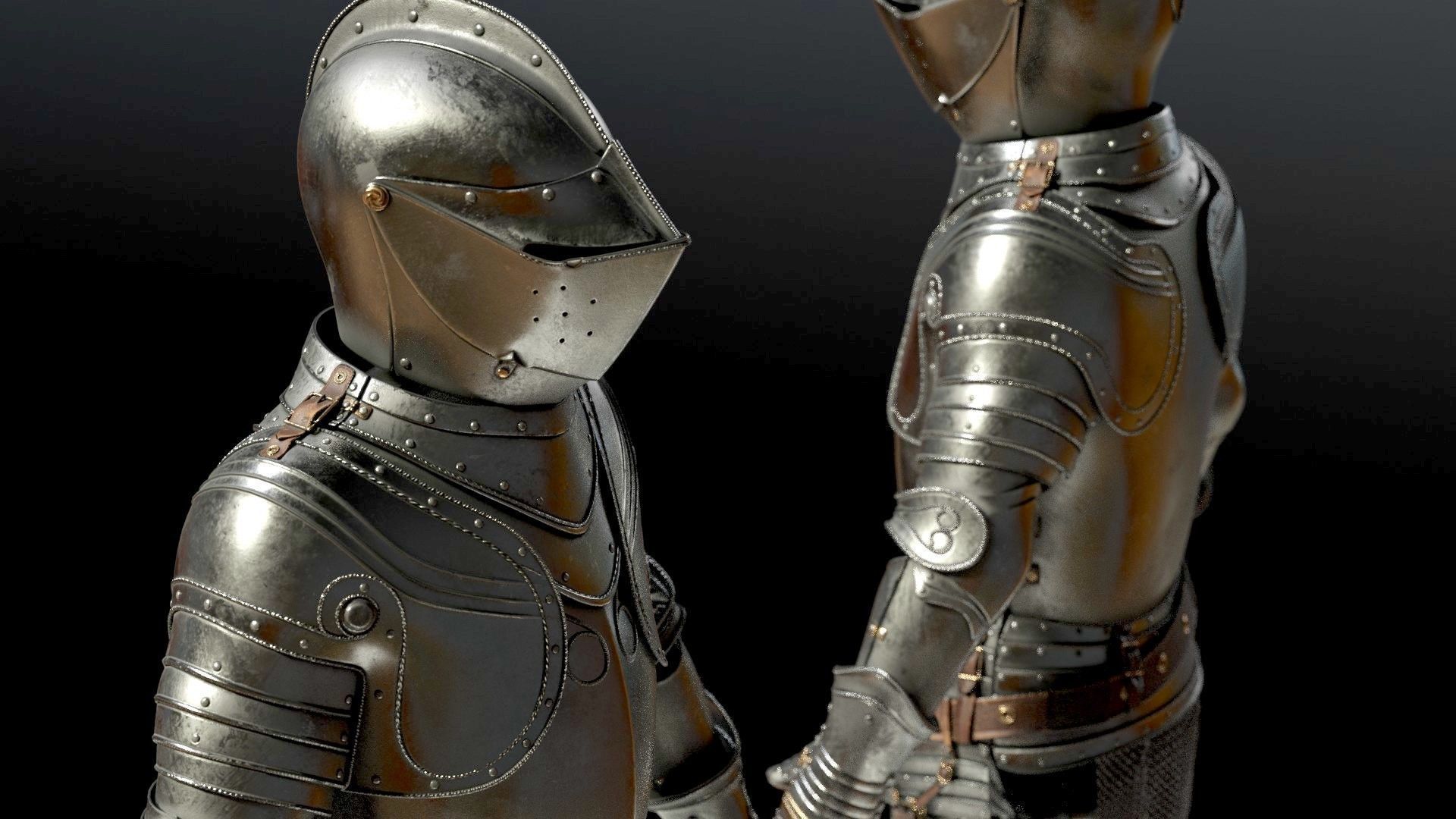 SOLDIER Medieval Armor 3D model | CGTrader