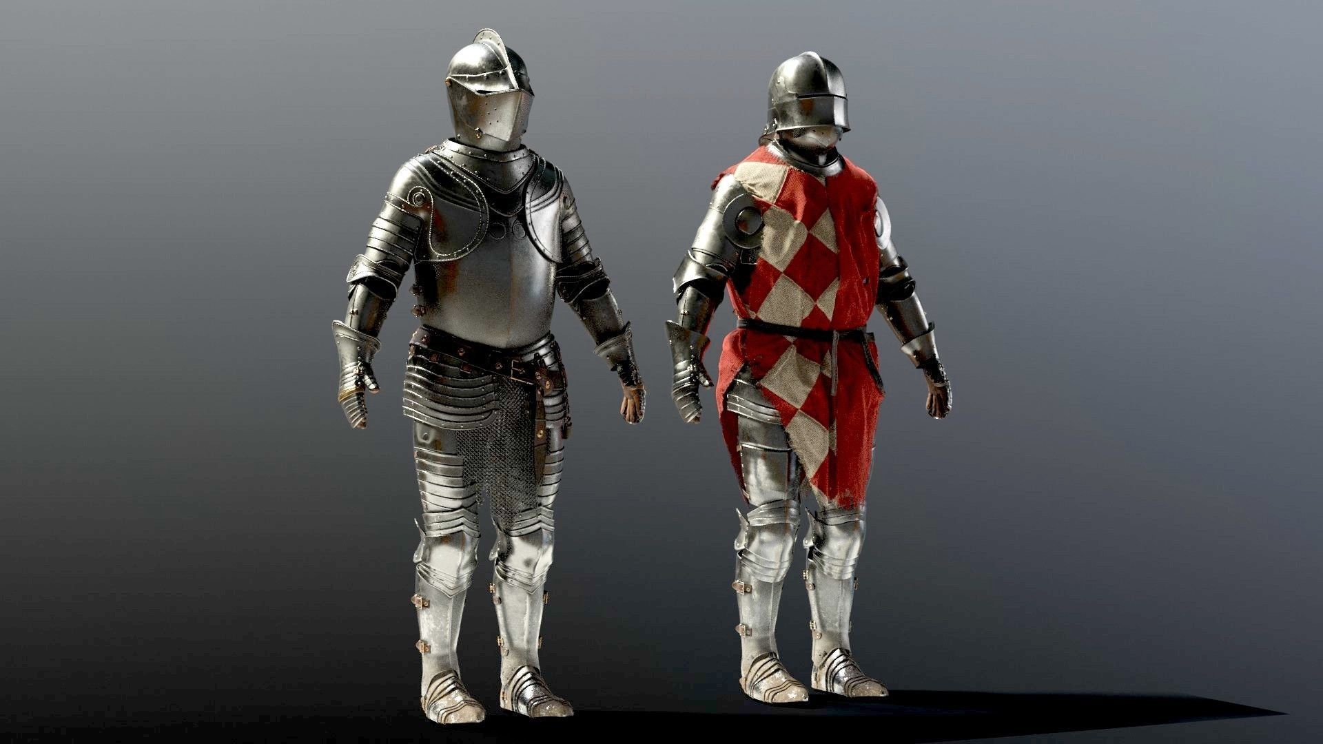 SOLDIER Medieval Armor 3D model | CGTrader